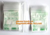 China Medical First Aid Kit Empty Bag, medical pill zip lock bag, resealable medical exit bag with k for tobacco packs for sale