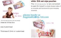 China baby wet wipe tissue paper bag/fabric tissue bag, side gusset baby Wet tissue wipes packaging bag, Promotion reusable zi for sale