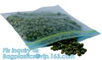 China PE Double zipper seal food storage fresh-keeping bags, custom double tracking k bag, Double track plastic moisture for sale