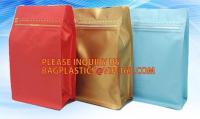 China Doypack Pet Food Pouches Bag Zip Lock Coffee Packaging Bags With Valve, Zipper Large Zip Lock Aluminum Foil Plastic Bag for sale