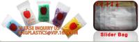 China LDPE apple mini zip lock poly bag/printed plastic packaging bag, Apple Mini k Baggies Mix Colors 1.5