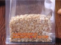 China pp k crystal bag, polypropylene zipper Double Zipper Track LDPE Plastic Transparent Zip Lock Bag for sale