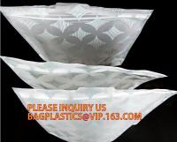China LDPE/PP Custom Printed Zip Lock Self Seal Plastic Bag/Zipper Pouch For Garment And Gift Packaging, side seal pp plastic for sale