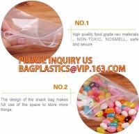 China Recloseable k PE bags/ LDPE material Medicine zipper bag/ clear PE pouch, Heavy duty LDPE double-track zipper pac for sale
