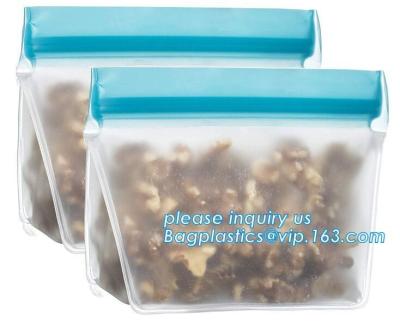 China Reusable Snack Bags Sandwich Storage Bag, k Plastic Slider Storage Bag, food/snack candy storage bag, bagplastics for sale