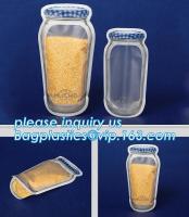 China Metallized Custom Printing Zip Lock Aluminum Foil Food Stand Up Pouches food packaging, zip, zipper, K, gripzip for sale