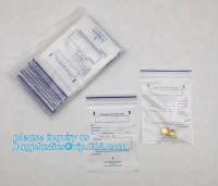 China Medical powder plastic child proof zip lock bags / sachet herbal pills pack aluminium foil pouch, medical grip seal bags for sale