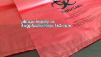 China Chemotherapy waste bags, Cytotoxic Waste Bags, Cytostatic Bags, Biohazard Wast, medical clinics, doctors offices nursing for sale