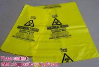 China Plastic Bags, Biohazard Bags, Red Biohazard Waste Bags, Medical Waste Bag, Infectious Bags, Securely contain hazardous c for sale