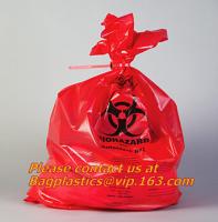 China infectious biohazard bags, Clinical supplies, biohazard,Specimen bags, autoclavable bags, sacks, Cytotoxic Waste Bags for sale