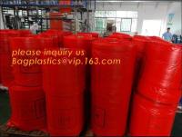 China trash bag for infecciosas, hospital use, biohazardous refuse bag, biodegradable compostable medical biohazard bags with for sale