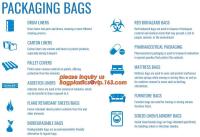 China biodegradable biohazard eco bag, PE poly Biohazard Medical Waste Disposable Bag, Extra large capacity biohazard drawtape for sale