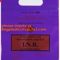 China biohazard infectious waste bag, Medicine Envelope, PP Autoclavable, Medical Wast Bags Used in Hospital, bagease, bagplas for sale