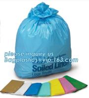 China Clinical Waste Bag, Heavy Duty Sacks, PE biohazard eco bag, PE disposable Lab bag/Medical waste bag/Biohazard bag on rol for sale