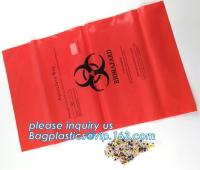 China autoclavable Biohazard Collection Bags, 40 Gallon Biohazard Garbage Bag, ldpe biohazard plastic bags, bagplastics, pac for sale