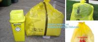 China Draw string Biohazard garbage/trash bag for infecciosas/hospital use, biohazardous waste bag, bagplastics, bagease, pac for sale