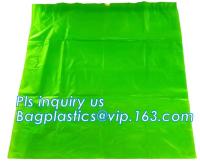 China Disposable biohazard infectious plastic drawstring medical waste bag, Promotional mini biohazard drawstring packaging ba for sale