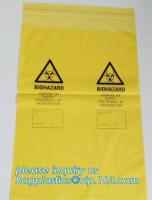 China LDPE Specimen Biohazard Bag/k bag with pocket, Disposable Endoscopic Specimen Retrieval Bags/Medical Biohazard Spe for sale