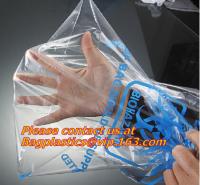 China biodegradable biohazard bag/Recycled garbage bag, Polyethylene Biohazard Printed Clear Plastic k Specimen Bags Wit for sale