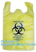 China Clinical Waste Bags (Yellow), Heavy Duty Sacks , 17in x 25in (x25), Popular PE/PP biohazard eco bag,garbage bag,plastic for sale