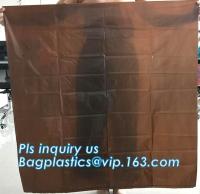 China Commercial grade plastic biohazard waste bags medical waste bag, OEM Red Isolation Infectious Waste Bag Biohazard Bags o for sale