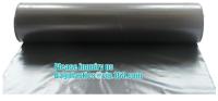 China high quality asbestos waste plastic uv black bag from china, heavy duty LDPE yellow asbestos bags, PE asbestos yard wast for sale