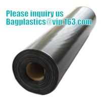 China 150 170 175 180 200 250 micron heavy duty clear plastic poly sheeting for construction or agriculture, bagplastics, bage for sale