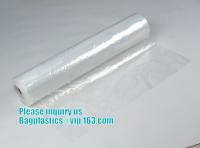China Clear Plastic wrapping Sheeting roll, Low density polyethylene film plastic sheeting for construction industry, bagease for sale