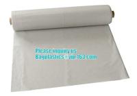 China Clear Plastic wrapping Sheeting roll, Low density polyethylene film plastic sheeting for construction industry, bagease for sale