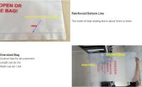 China polyethylene disposal asbestos bag 33