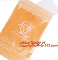 China 3-wall Biohazard Specimen Bags, Laboratory Specimen Transport Bags, Two Pocket Specimen Bag, bagplastics, bagease, pac for sale