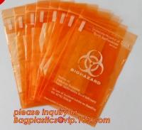 China 3-wall Biohazard Specimen Bags, Laboratory Specimen Transport Bags, Two Pocket Specimen Bag, bagplastics, bagease, pac for sale