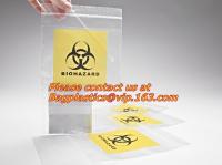 China 3-wall Biohazard Specimen Bags, Laboratory Specimen Transport Bags, Two Pocket Specimen Bag, bagplastics, bagease, pac for sale