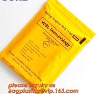 China Biodegradable Biohazard Specimen Bag, Biohazard Specimen Transport Bag, Medical Grade Laboratory Specimen Bag, bagplasti for sale