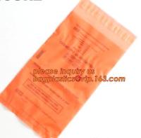 China Biohazard Specimen Bag with Document Pouch, Industrial waste disposal, biodegradable waterproof plastic k poly pe for sale