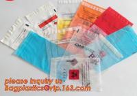 China Professional Customized Medical Lab Hospital Kangaroo k Bag Yellow Specimen Collection Plastic, bagplastics, pac for sale