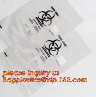 China Professional Customized Medical Lab Hospital Kangaroo k Bag Yellow Specimen Collection Plastic, bagplastics, pac for sale