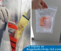 China Biodegradable Biohazard Specimen Bag, Biohazard Specimen Transport Bag, Medical Grade Laboratory Specimen Bag, bagplasti for sale