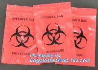 China Biodegradable Biohazard Specimen Bag, Biohazard Specimen Transport Bag, Medical Grade Laboratory Specimen Bag, bagplasti for sale