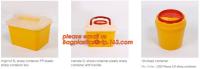 China BIOHAZARD WASTE CONTAINERS, PLASTIC STORAGE BOX, MEDICAL TOOL BOX, SHARP CONTAINER, SAFETY BOX, Disposable Hospital Bioh for sale