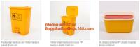China BIOHAZARD WASTE CONTAINERS, PLASTIC STORAGE BOX, MEDICAL TOOL BOX, SHARP CONTAINER, SAFETY BOX, Disposable Hospital Bioh for sale