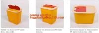 China BIOHAZARD WASTE CONTAINERS, PLASTIC STORAGE BOX, MEDICAL TOOL BOX, SHARP CONTAINER, SAFETY BOX, Disposable Hospital Bioh for sale