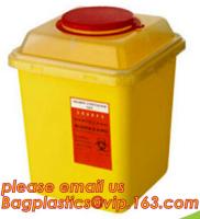 China BIOHAZARD WASTE CONTAINERS, PLASTIC STORAGE BOX, MEDICAL TOOL BOX, SHARP CONTAINER, SAFETY BOX, Disposable Hospital Bioh for sale