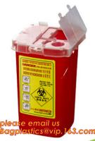 China BIOHAZARD WASTE CONTAINERS, PLASTIC STORAGE BOX, MEDICAL TOOL BOX, SHARP CONTAINER, SAFETY BOX, Disposable Hospital Bioh for sale
