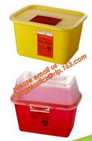 China BIOHAZARD WASTE CONTAINERS, PLASTIC STORAGE BOX, MEDICAL TOOL BOX, SHARP CONTAINER, SAFETY BOX, Disposable Hospital Bioh for sale