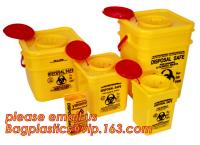 China BIOHAZARD WASTE CONTAINERS, PLASTIC STORAGE BOX, MEDICAL TOOL BOX, SHARP CONTAINER, SAFETY BOX, Disposable Hospital Bioh for sale