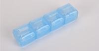 China 7 day a week cool detachable drugs box with 4 case each day, Safely pop-up 7case pill organizer, Mini cute compact pocke for sale
