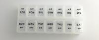 China Safely pop-up 7case pill organizer, 7 day a week cool detachable drugs box with 4 case each day, Mini cute compact pocke for sale
