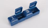 China Safely pop-up 7case pill organizer, 7 day a week cool detachable drugs box with 4 case each day, Mini cute compact pocke for sale