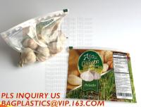 China Plastic Slider Bags with k Zipper bags, grape packaging bags slider zipper fruit bag, Fruit Fresh Keeping Reusable for sale